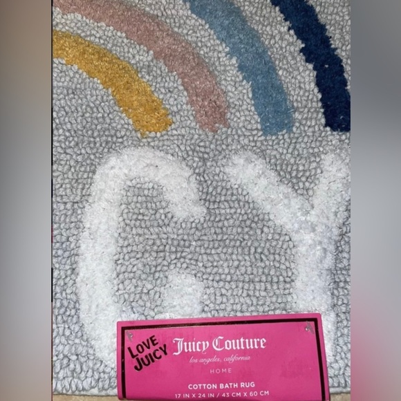 Juicy Couture | Bath | New Juicy Couture Home Juicy Rainbow Accent Bath ...